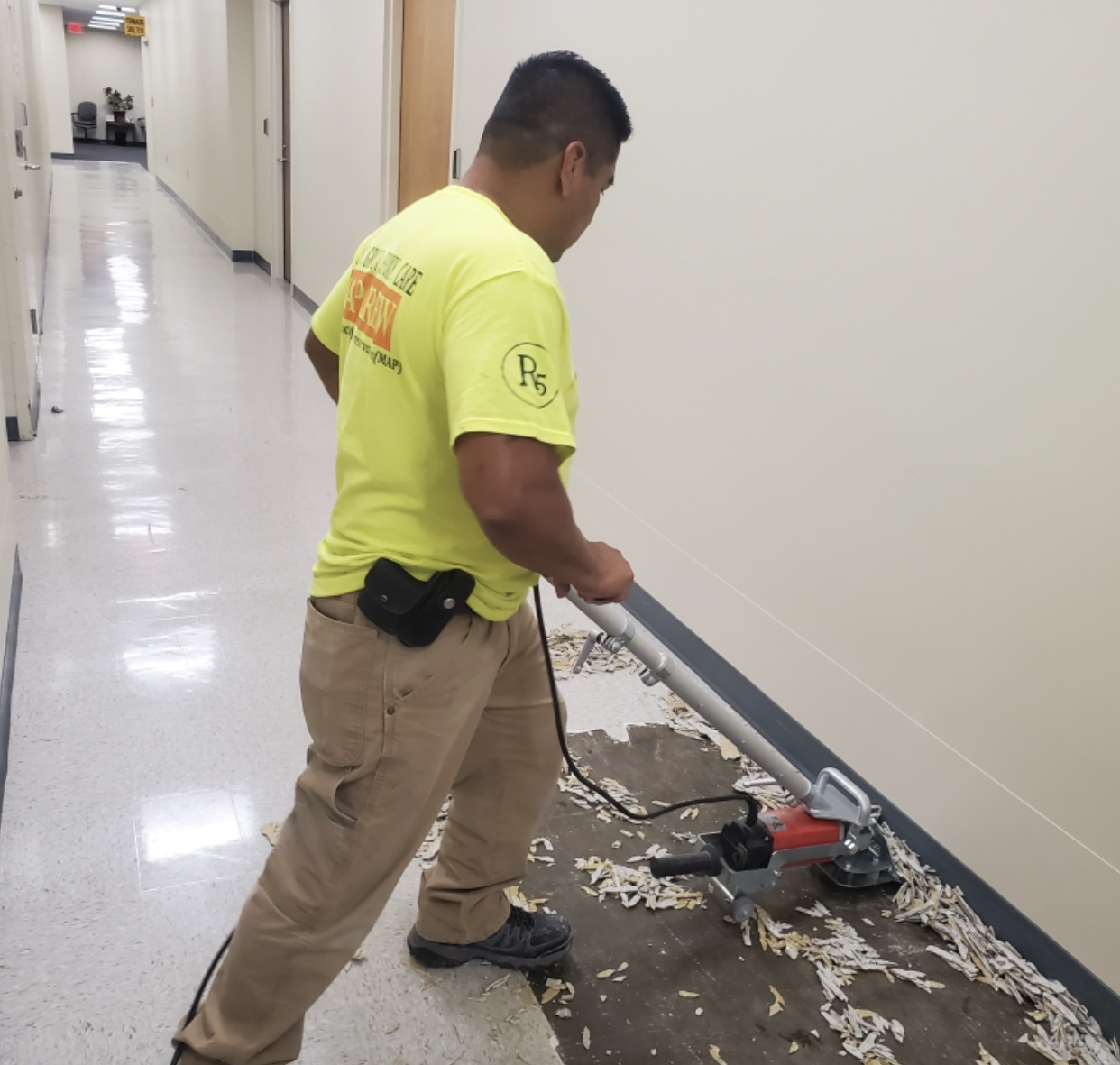 Project Spotlight: Solid Color Double Broadcast Epoxy Floor With A ...